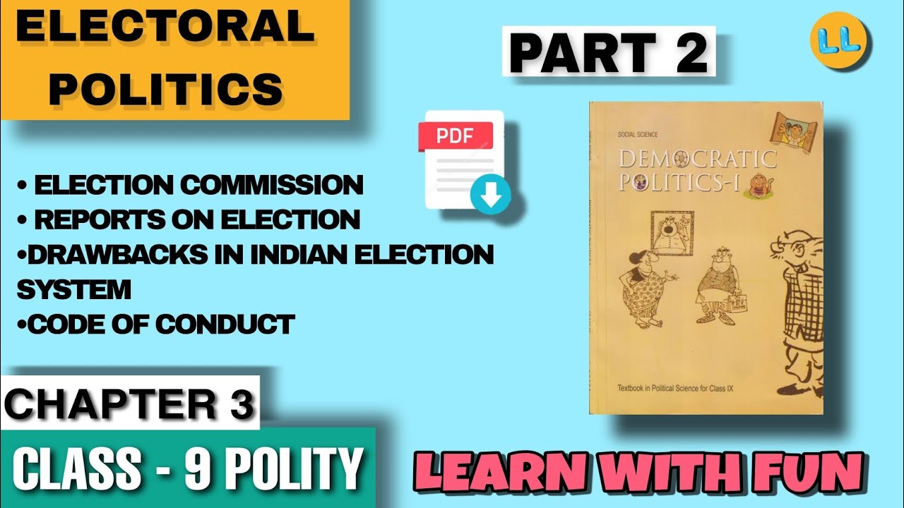 Class 9 Polity Chapter 3 | Electoral Politics | Part - 2 | Polity ...