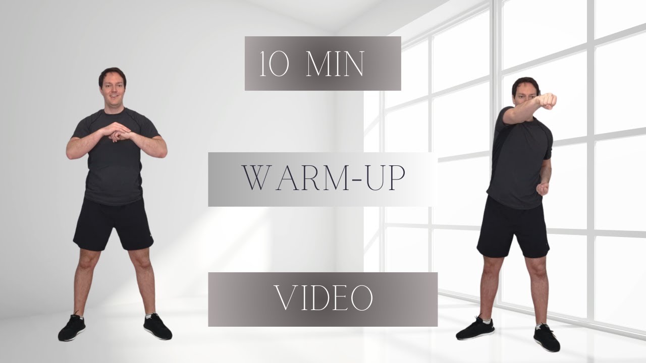 10-Minute Quick Full Body Warm-Up Cardio - Energizing At-Home Workout ...