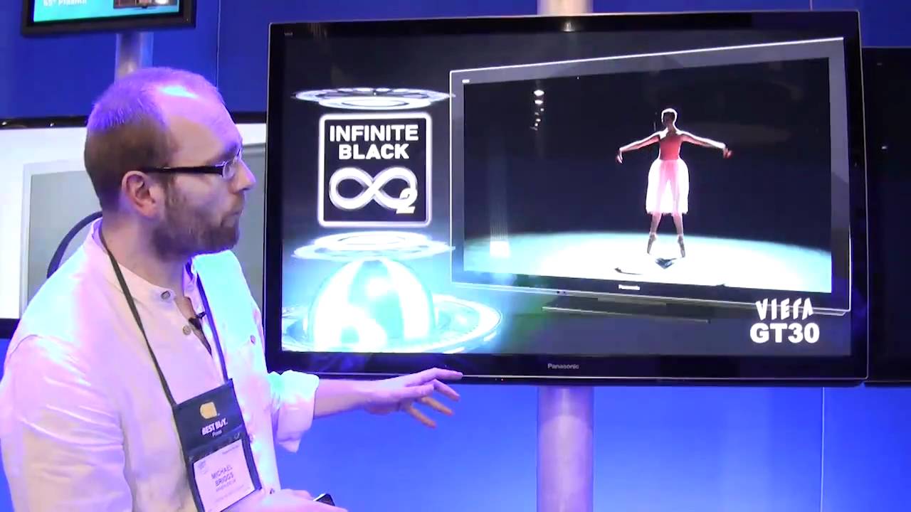 Panasonic GT30 TV at CES 2011 - Which first look review - YouTube