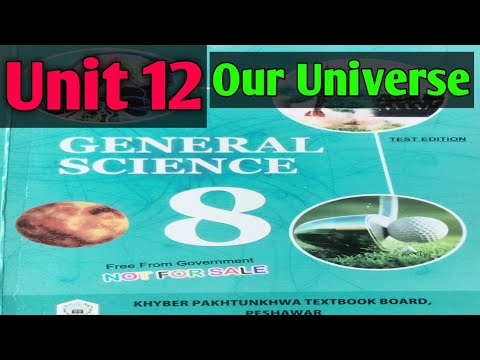 Our Universe Unit 12 Last Chapter Class 8 General Science Based on ...
