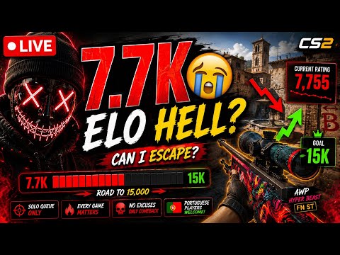 😳 THE COMEBACK IS ACTUALLY WORKING... | ROAD TO 15K | CS2 LIVE