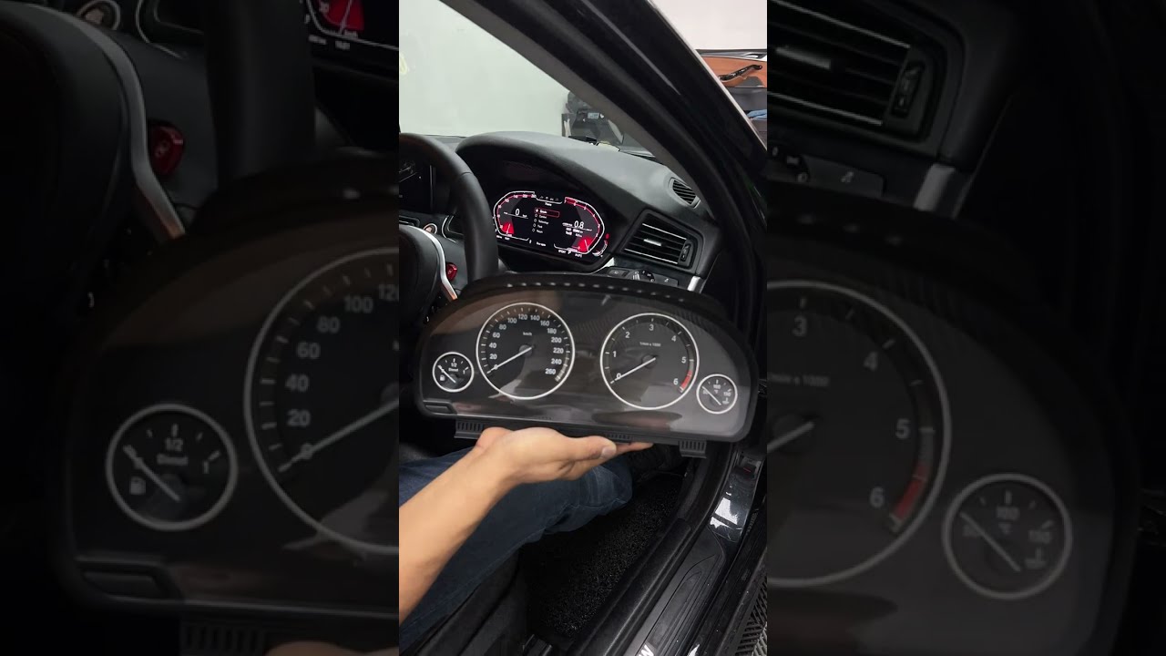 BMW Digital Meter - YouTube