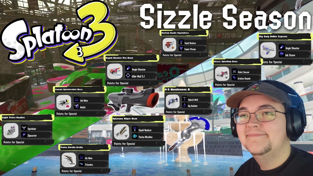 EVERYTHING Coming To Sizzle Season in Splatoon 3! - YouTube