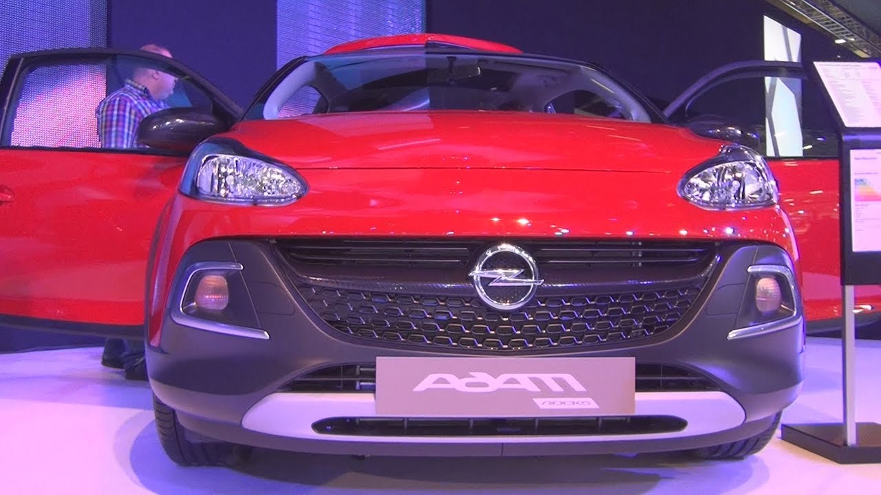 Opel Adam Rocks 1.0 Turbo 115 HP Red 'N' Roll (2015) Exterior and ...