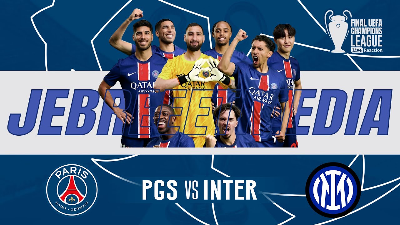 🔴PARIS SAINT GERMAIN VS INTER MILAN - CHAMPIONS LEAGUE FINAL 24/25 ...