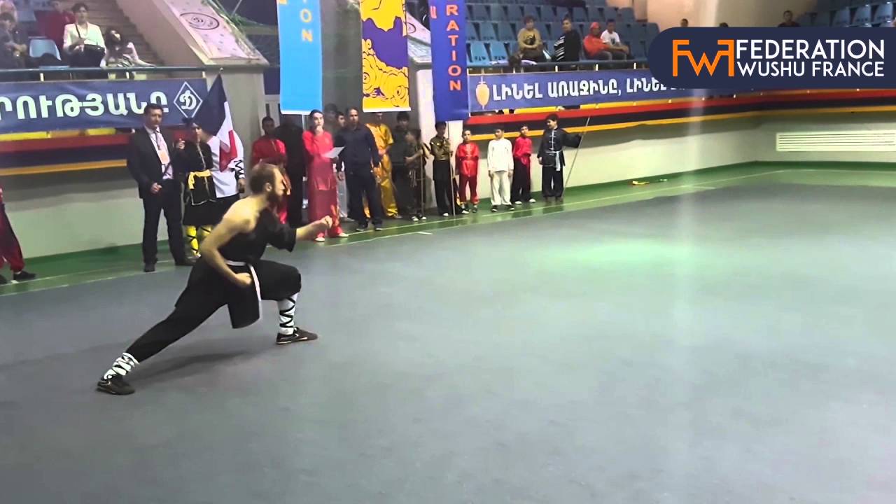 Wushu - Arménie 2016 - Alexis Lehecq (FRA), Xiang Xin Quan - YouTube