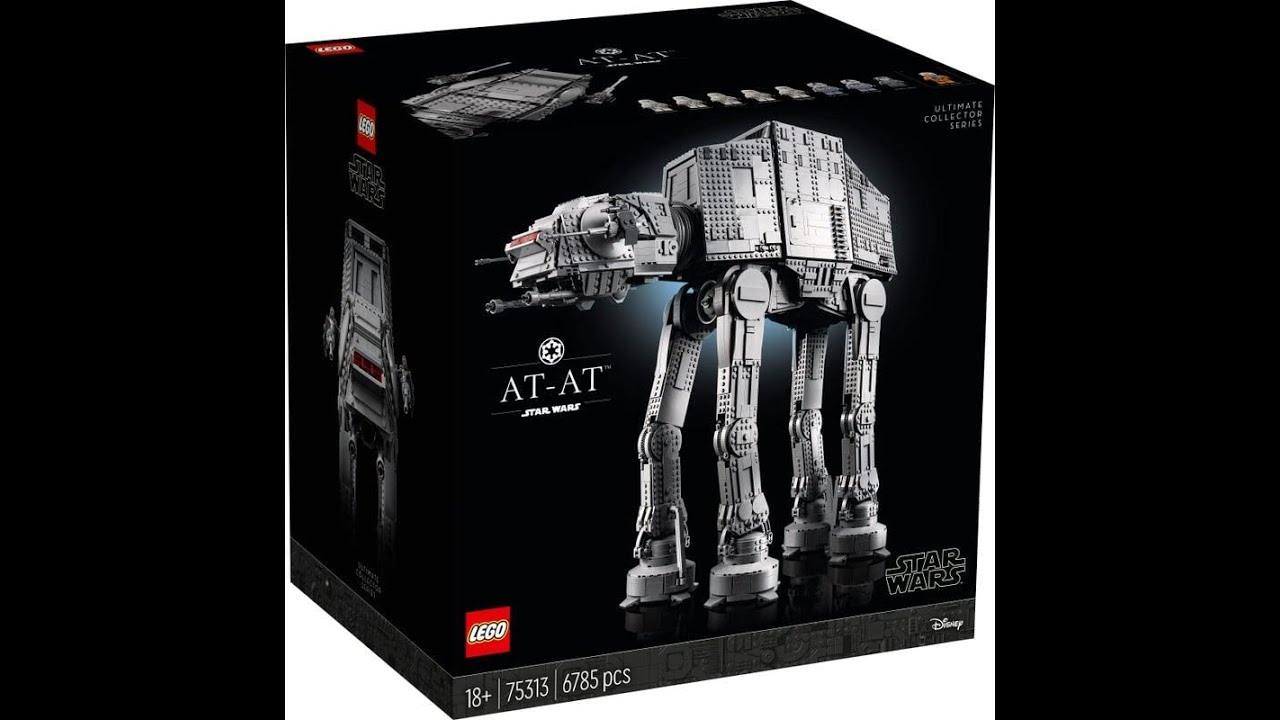 Lego Star Wars UCS ATAT Time Lapse Build - YouTube