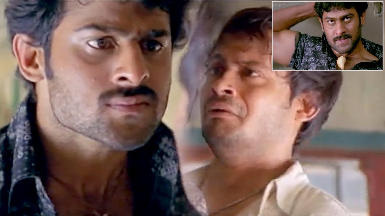 Prabhas And Shafi Fighting Scene || Chatrapathi Movie Scenes || Telugu ...