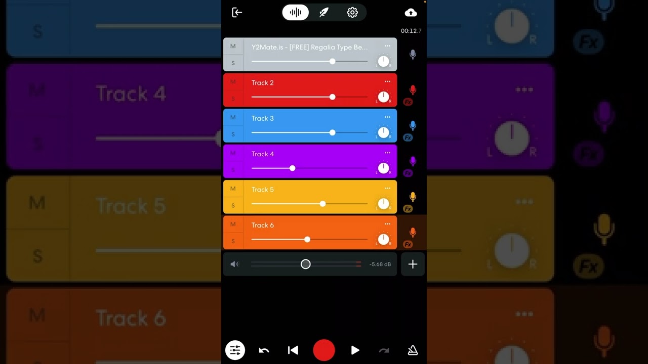 Studio quality adlibs on bandlab using iPhone headphones - YouTube