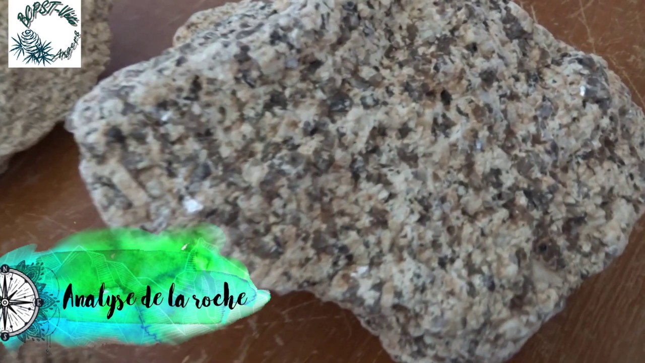 Comparaison de trois granites plus ou moins déformés et altérés - YouTube
