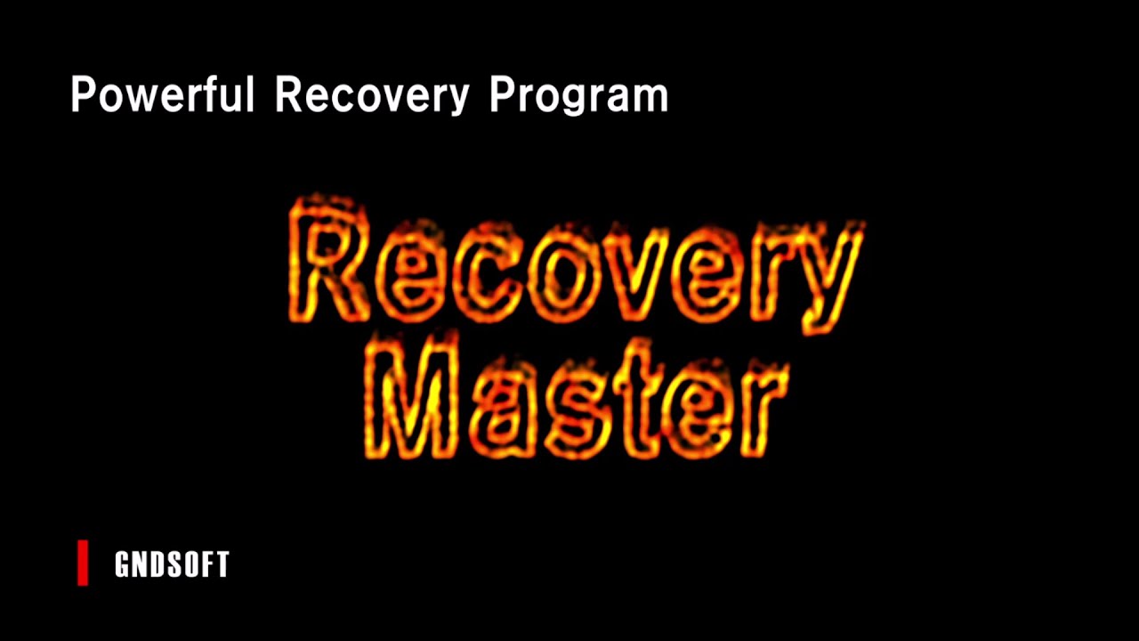 Recovery Program # Recovery Master #Snap shot - YouTube