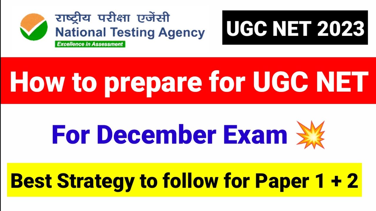 💥Best Strategy to Prepare for UGC NET December Exam | How to study for ...