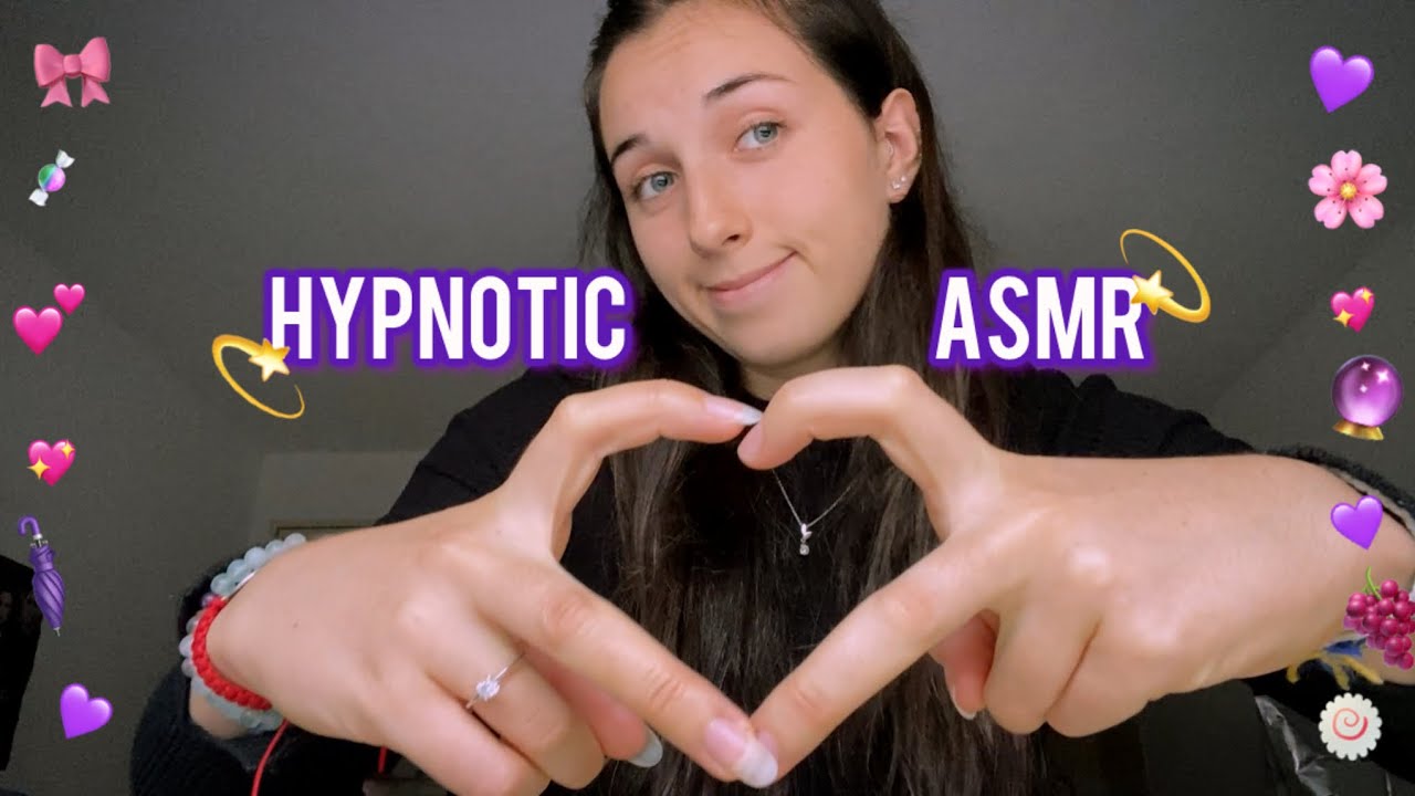 Hypnotic ASMR ~ Hand movements/Plucking/Follow the pen… - YouTube