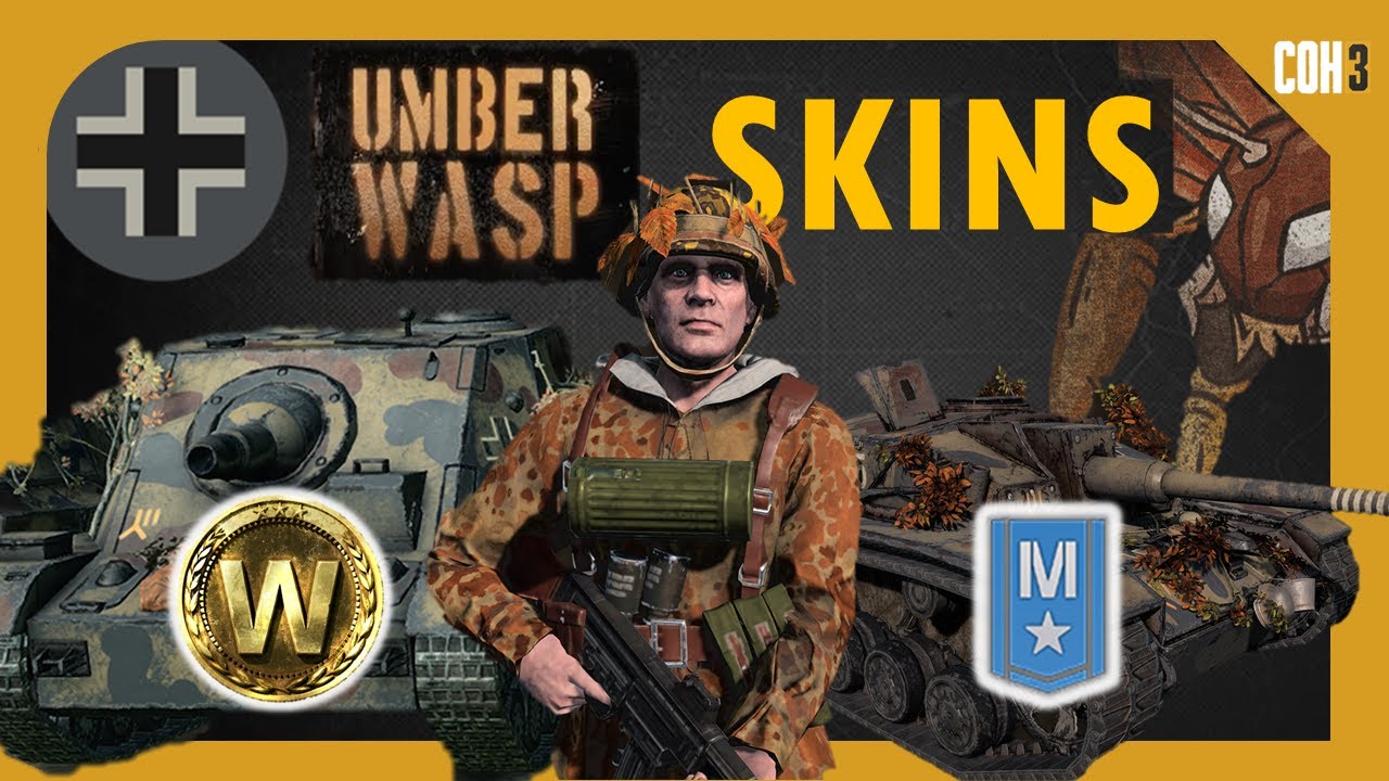 'No one LEAVES alive' WEHR Skins | Umber Wasp | Company of Heroes 3 ...
