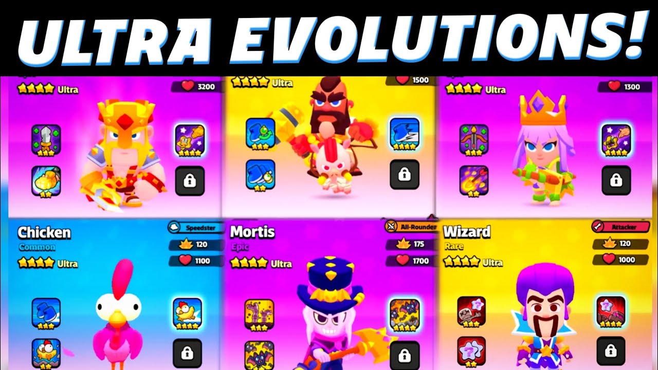 All New ULTRA EVOLUTIONS in 2 Minutes! | Squad Busters Global Update ...