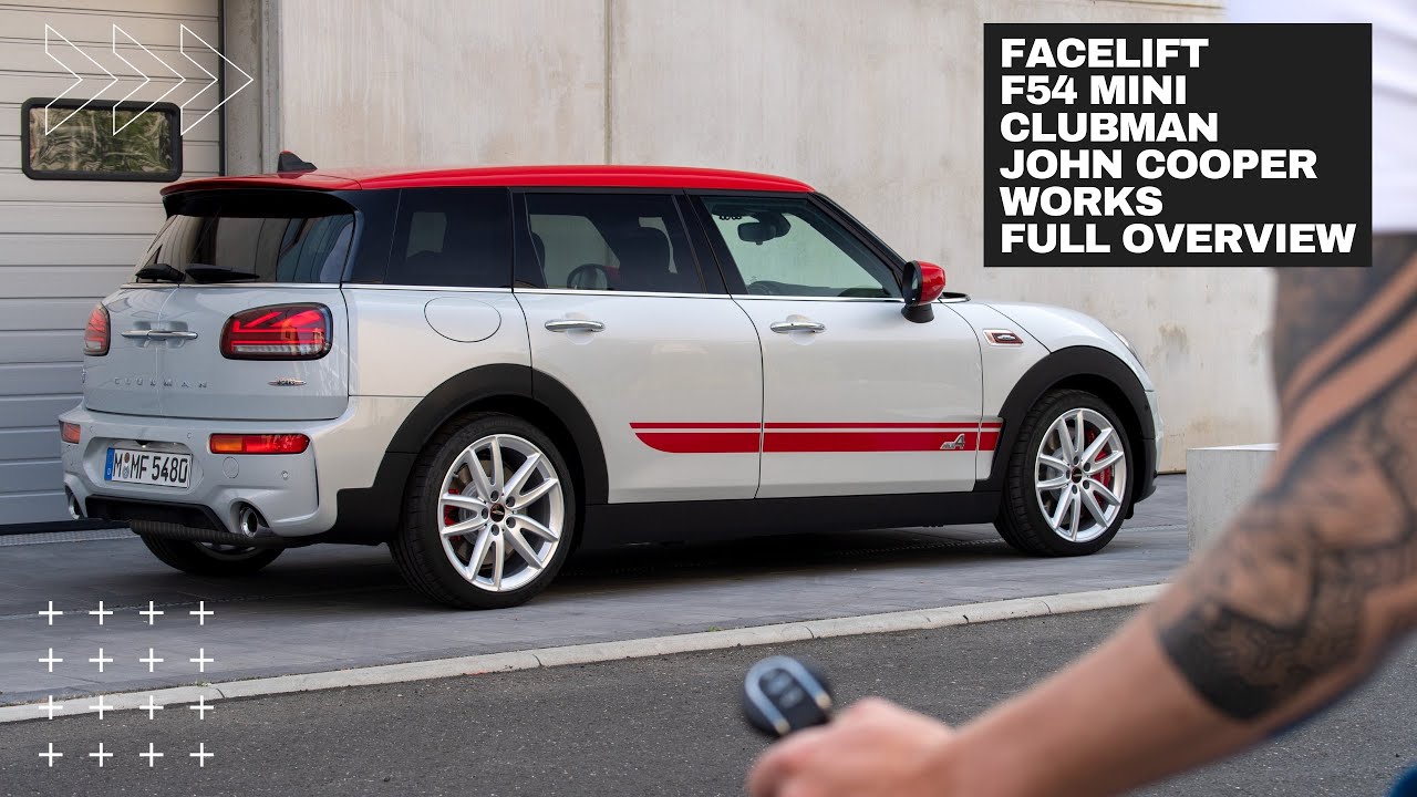 F54 MINI Clubman JCW (LCI) Facelift Full Overview - YouTube