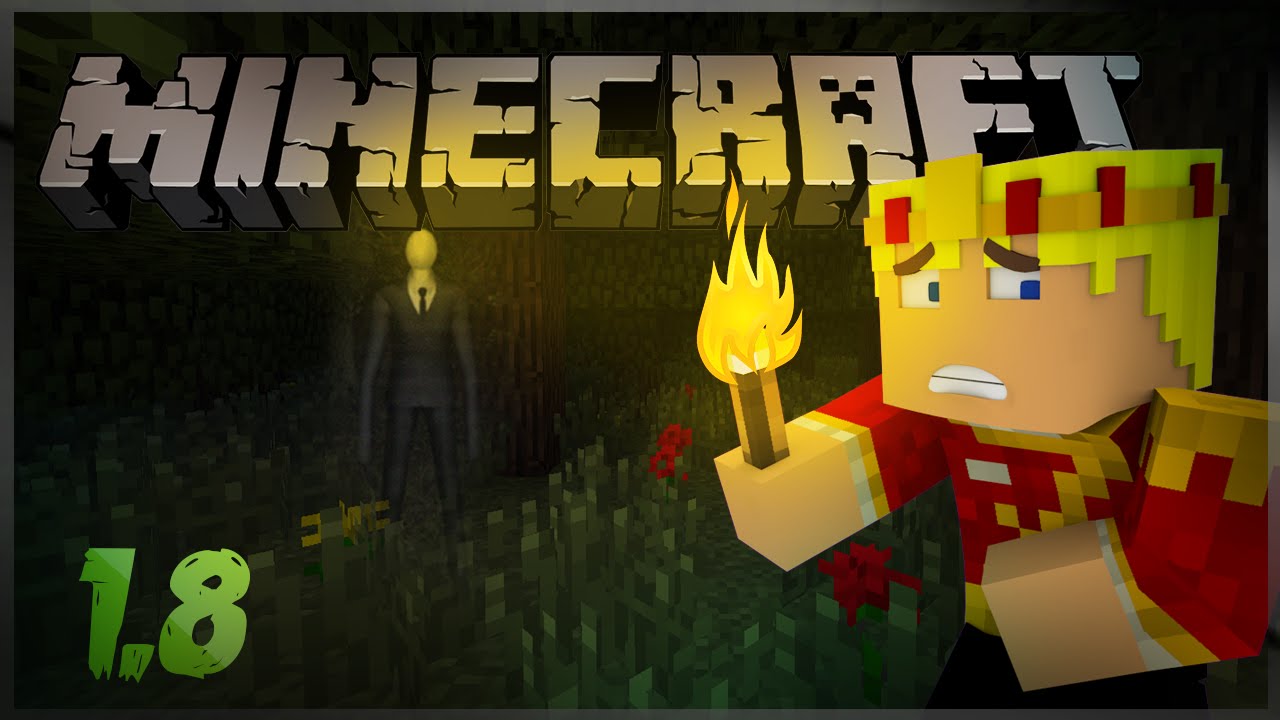 Minecraft 1.8 Slender Horror Adventure Map! Ep.1 - YouTube