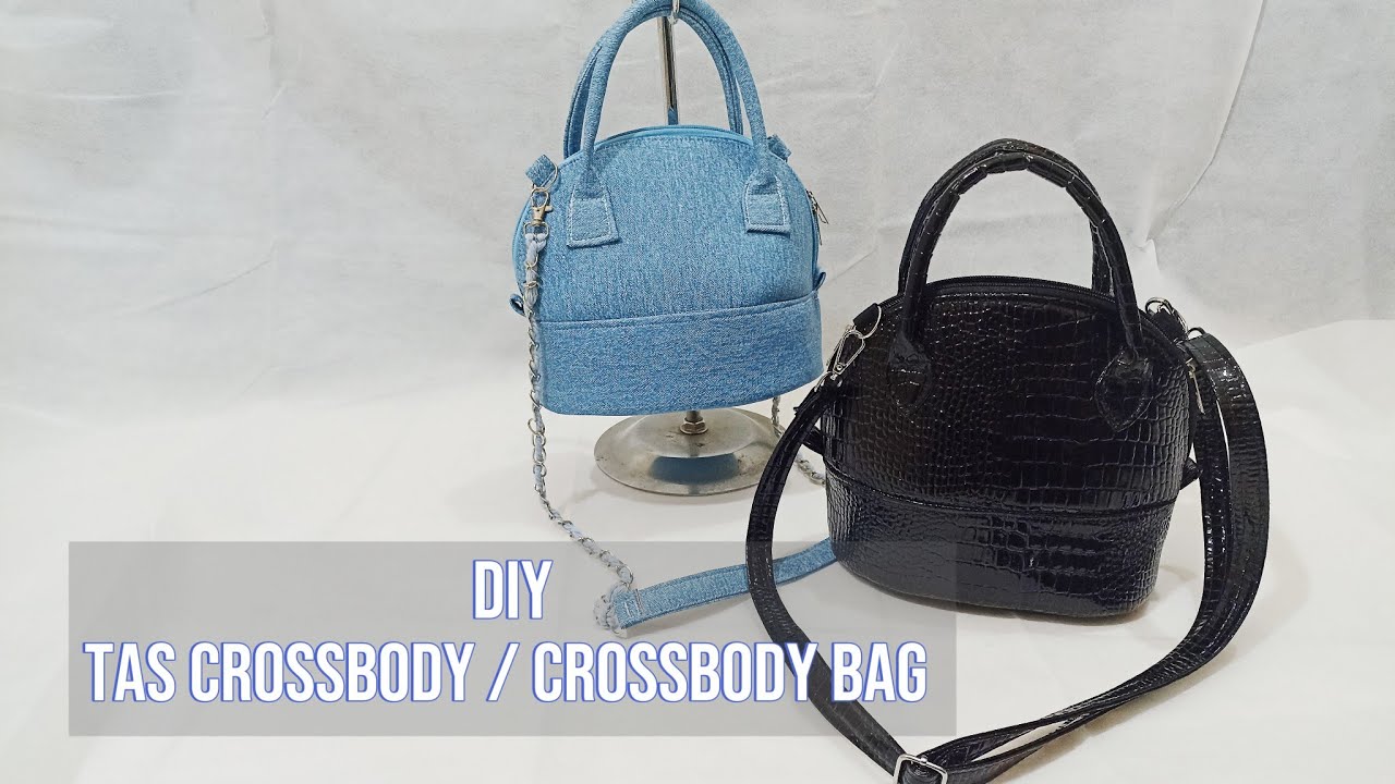 DIYcara membuat tas crossbody /tas tangan /handbag tutorial &sewing ...