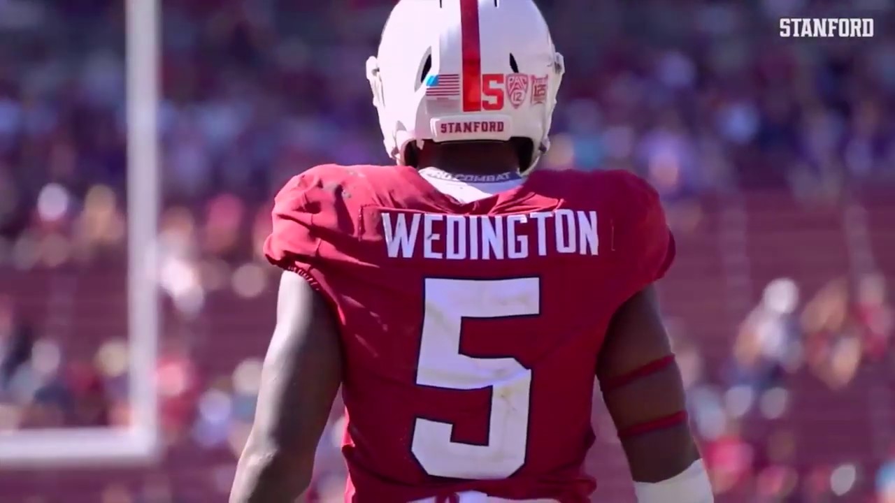 Connor Wedington Stanford Football Highlights - YouTube