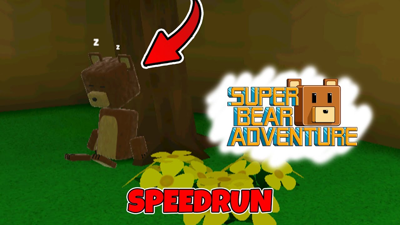 Speedrun Selamatkan Semua Beruang - Super Bear Adventure - YouTube