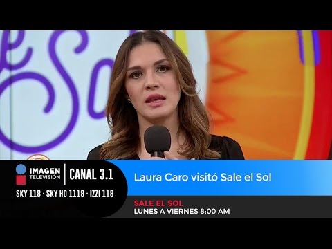 Laura Caro visitó Sale el Sol - YouTube