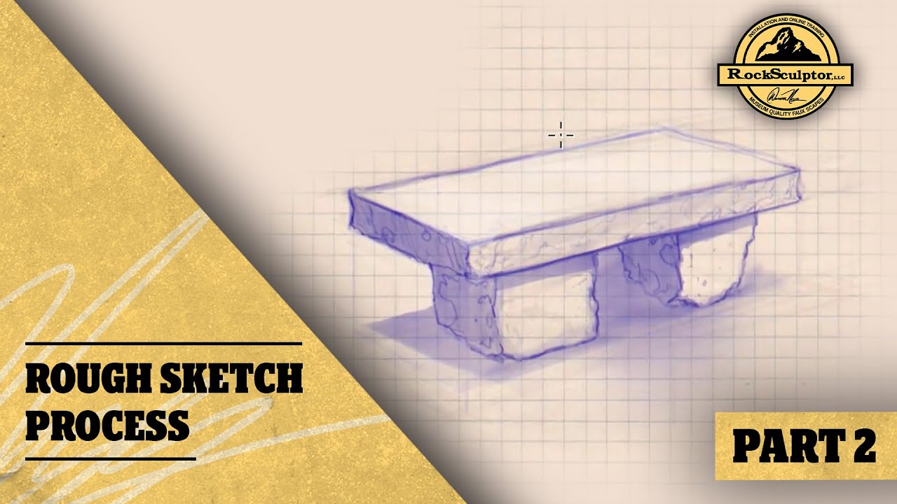 Rough Sketch Process - Pt. 2 - YouTube