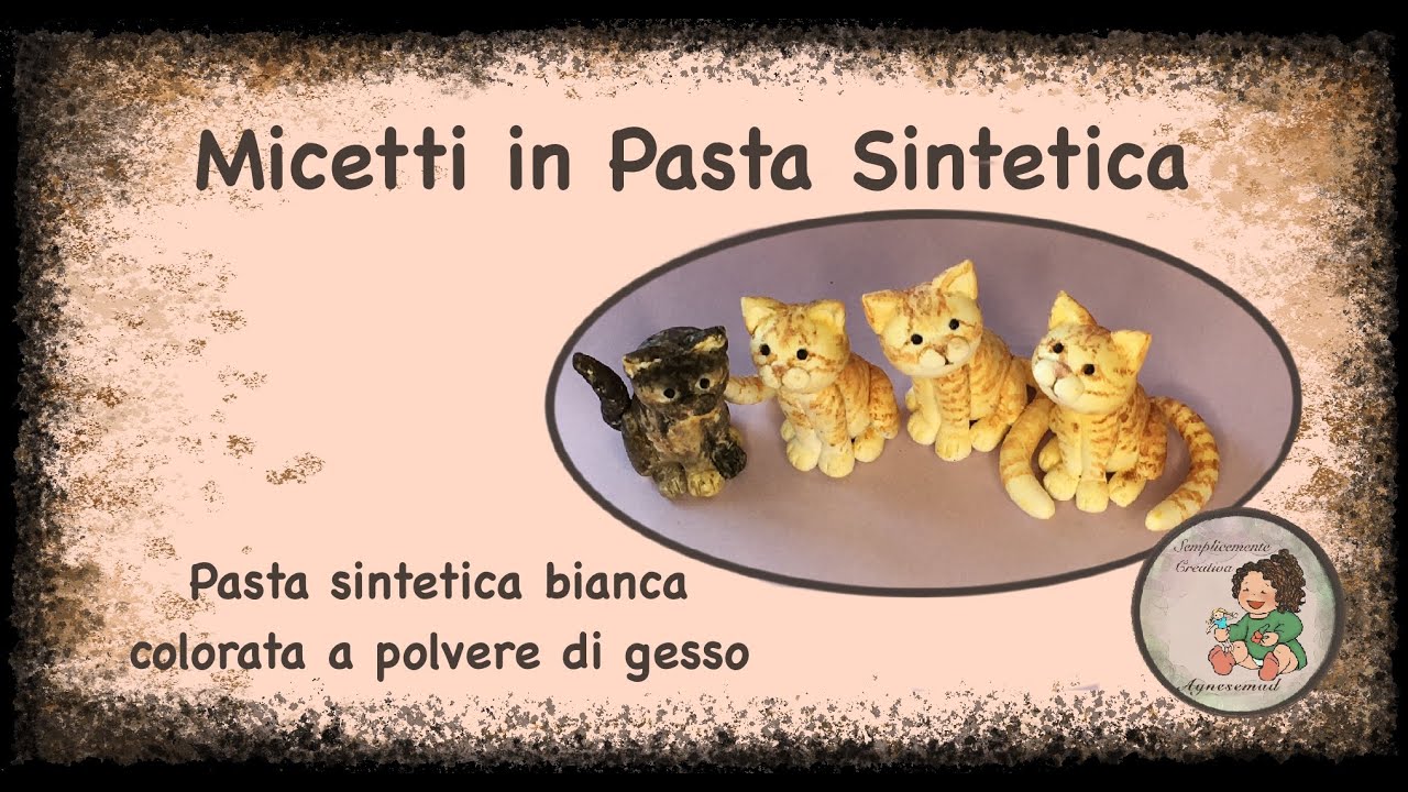 Gatti in pasta sintetica. Come realizzare un gatto in pasta polimerica ...