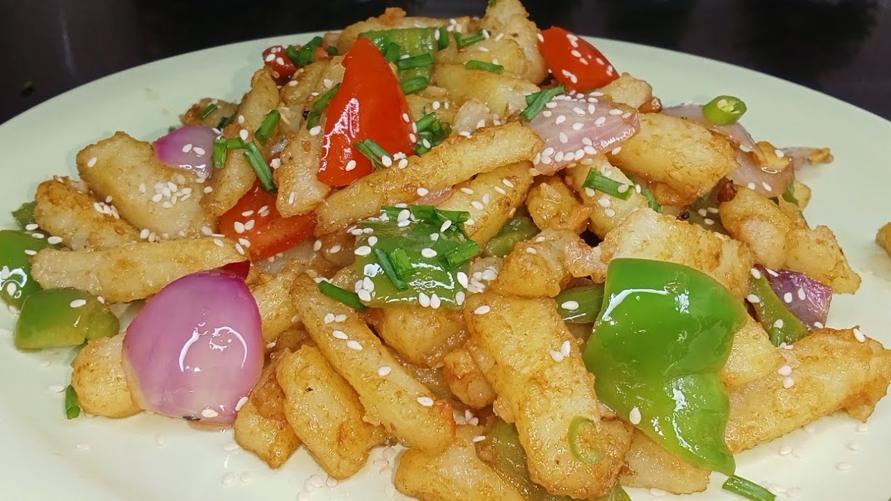 street style chilli potato recipe | Chilli potato recipe - YouTube