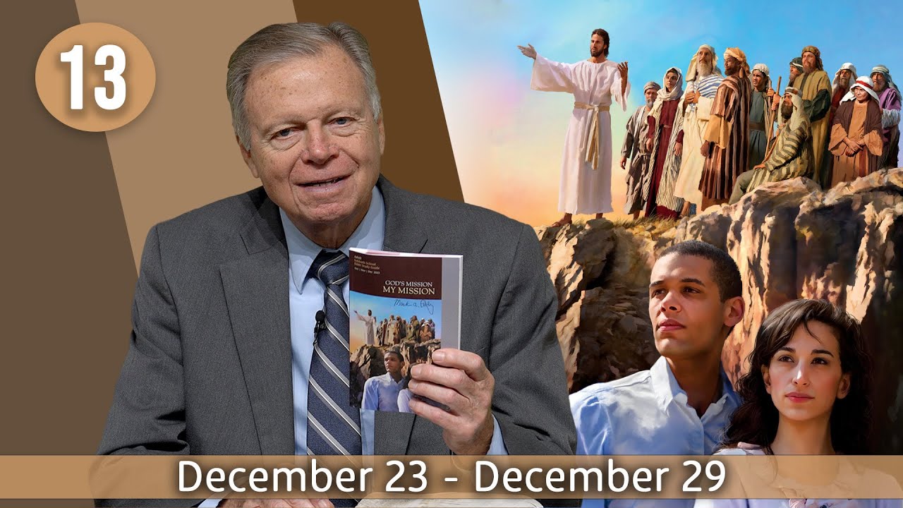 Sabbath School with Mark Finley | Lesson 13 — Q4– 2023 - YouTube