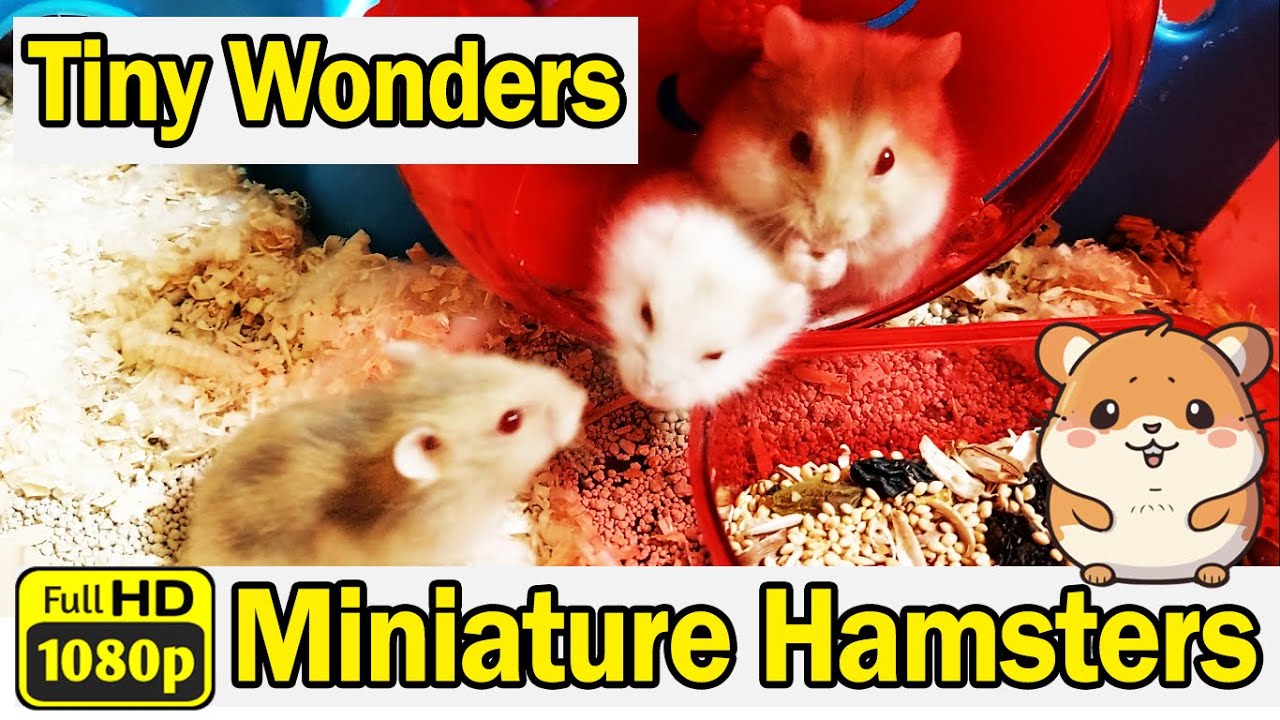 Tiny Wonders: Adorable Miniature Hamsters | 작은 불가사의: 사랑스러운 미니어처 햄스터 ...