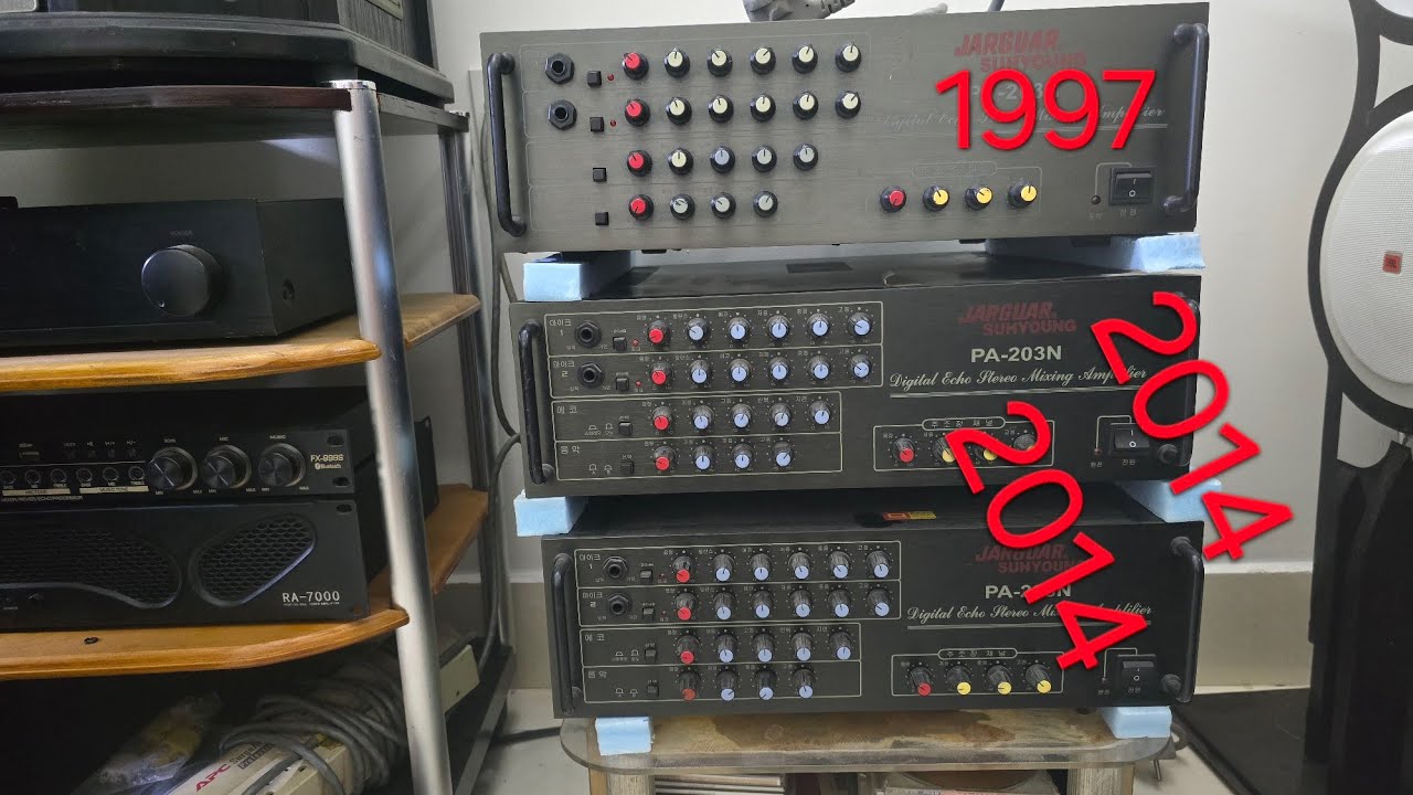 Còn 2 mẫu,Âm ly pa -203n.công xuất 500 w.đời 1999.nguồn vuông .và đời ...