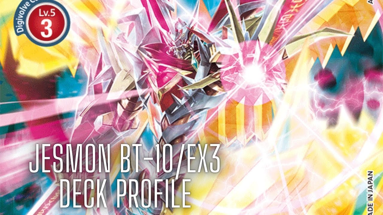 Digimon TCG! BT-10/EX3 Jesmon Deck Profile! - YouTube