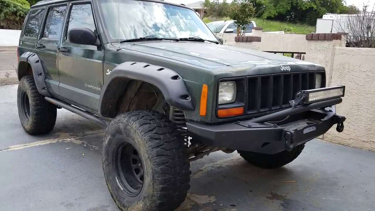 New upgrades on my 97 Cherokee XJ - YouTube