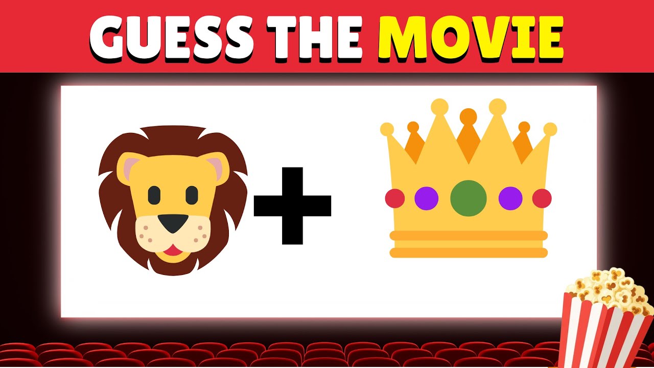 Guess the Movie by Emojis 🎬 | 50 Emoji Movie Quiz Challenge! - YouTube