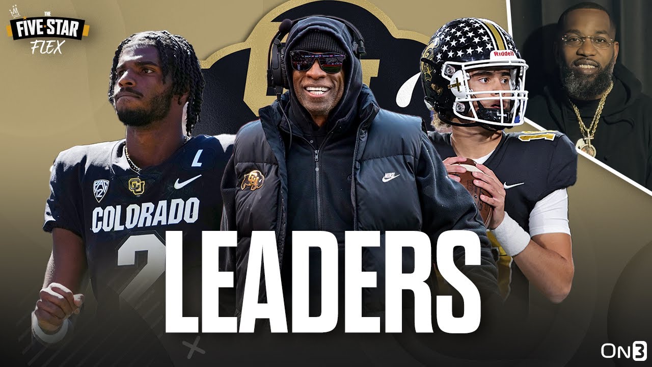 How Shedeur Sanders Leads The Way for CU Buffs | Deion Sanders ...