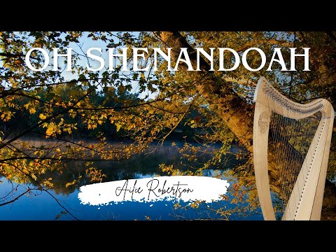Oh Shenandoah - Beautiful American folk tune for Celtic Harp - YouTube
