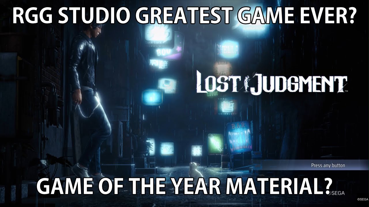 Lost Judgment - RGG Studio's Greatest Game Yet - YouTube