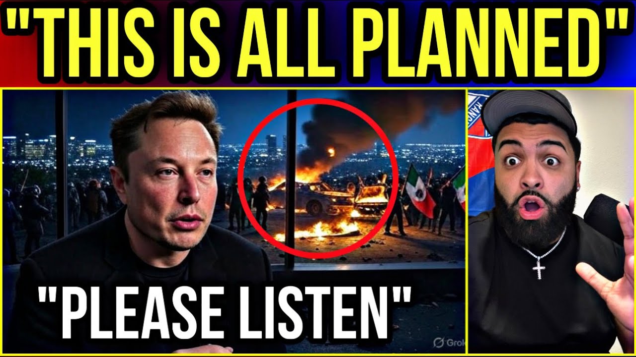 🔴OMG! Elon Musk Just Named the Puppet Masters of the LA Riots... This ...