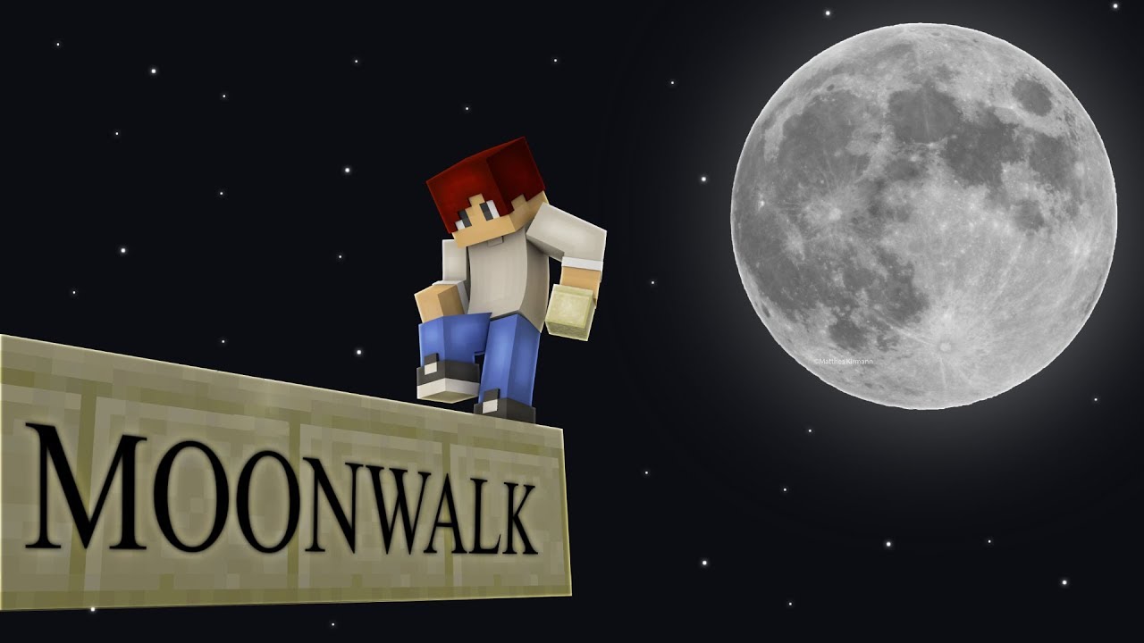 Minecraft tutorial: Moonwalk - YouTube