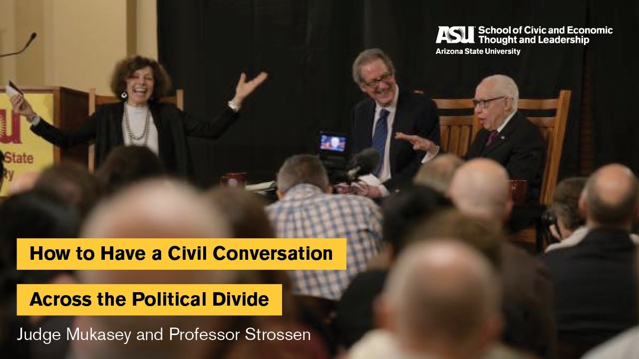 How to Have a Civil Conversation Across the Political Divide - YouTube
