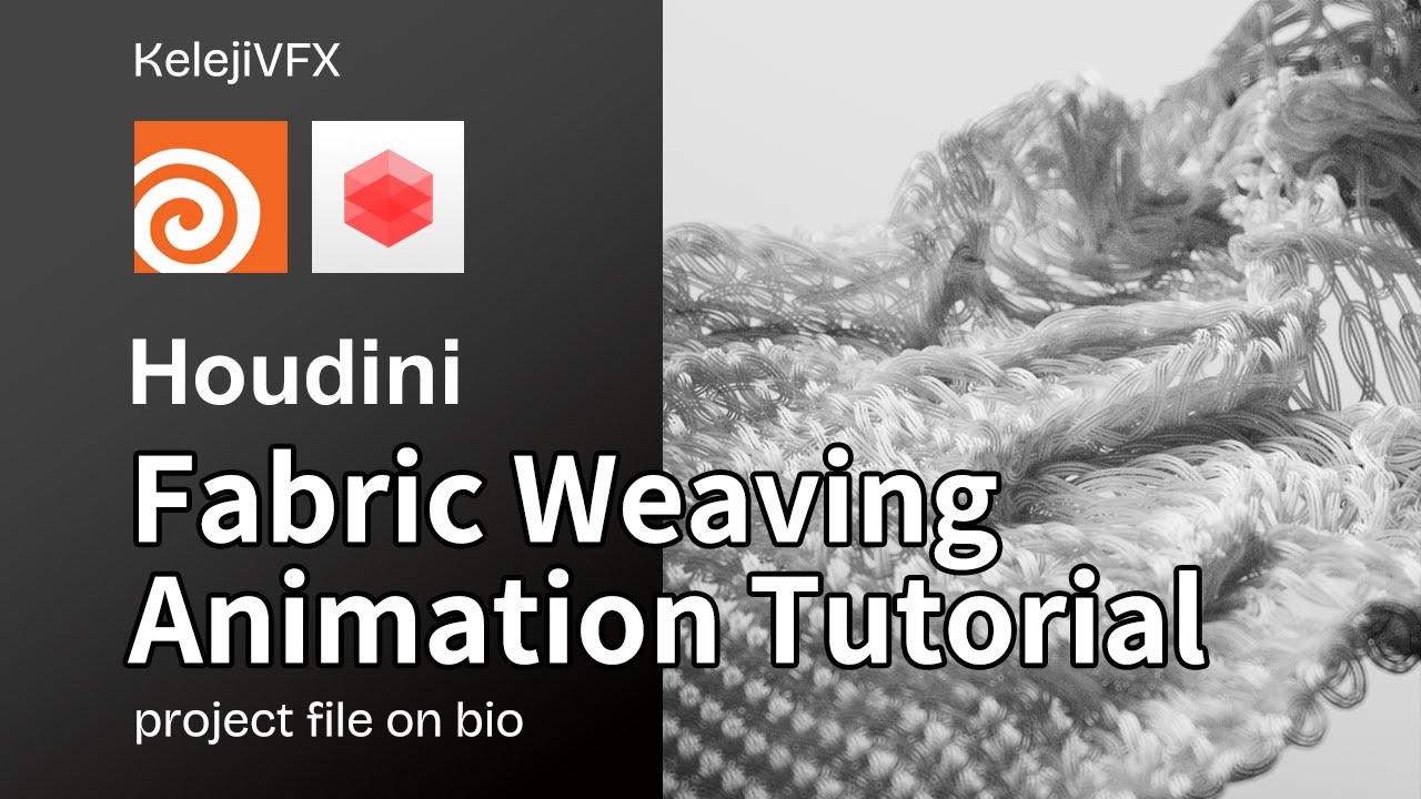 Houdini_KnitterFabricAnimationTutorial - YouTube