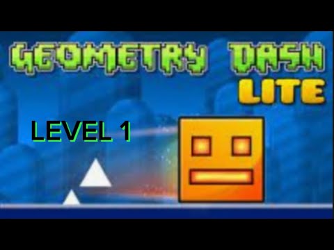 Geometry Dash Lite (Level 1) Complete gameplay. - YouTube