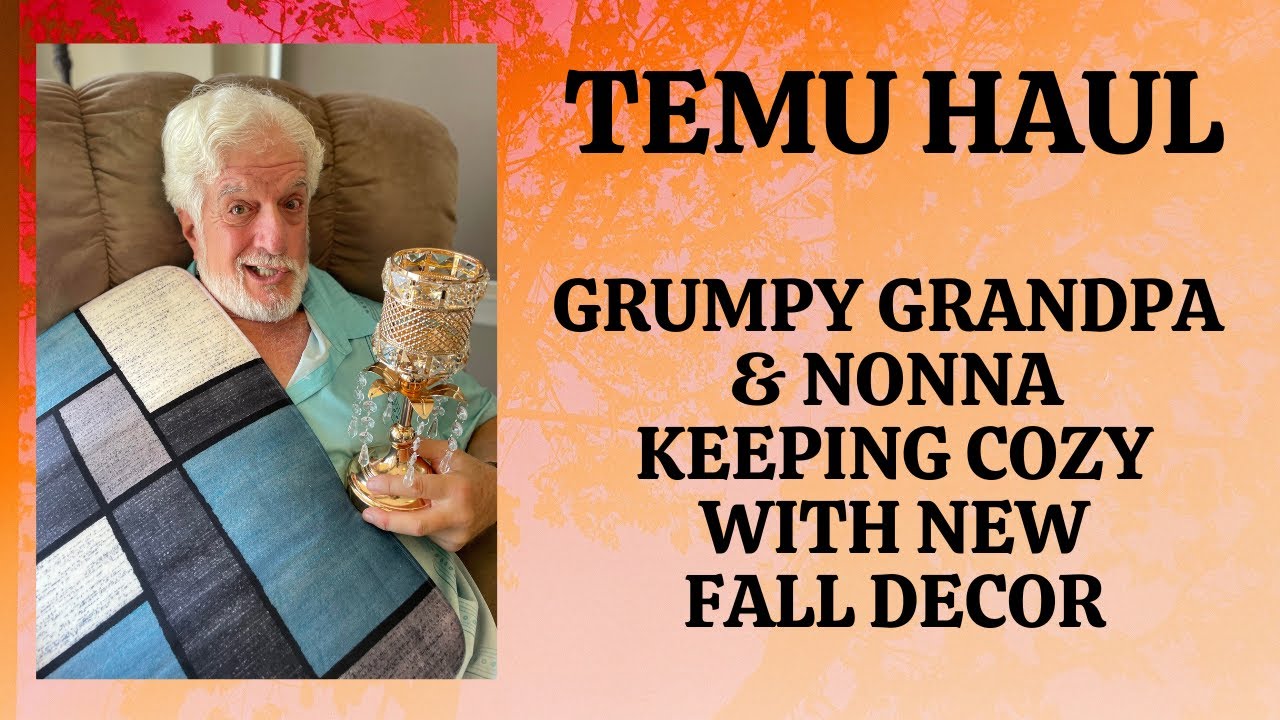 Temu Haul Cozy Fall Decor - YouTube