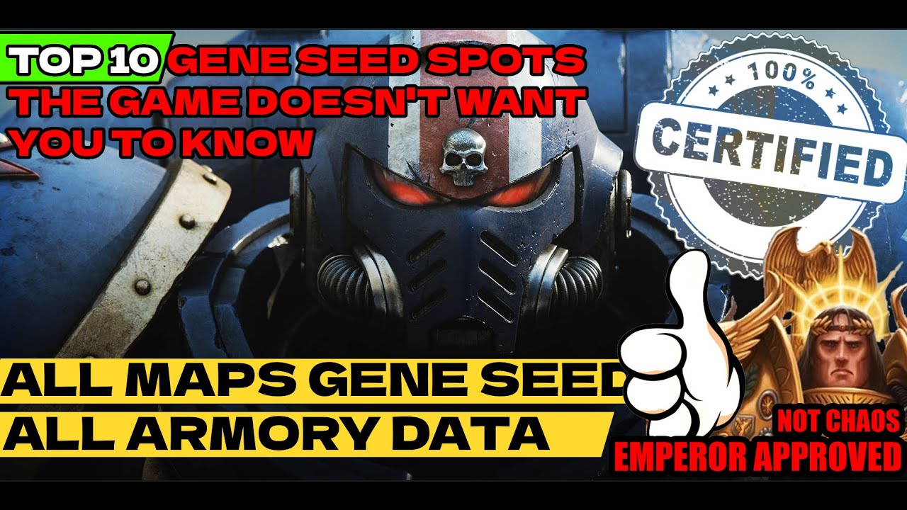 Map 1-6 gene seed and data spots - YouTube
