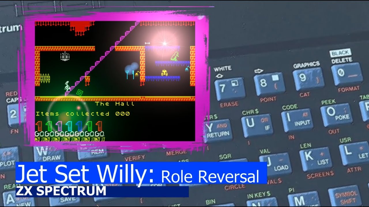 ZX Spectrum -=Jet Set Willy: Role Reversal=- - YouTube