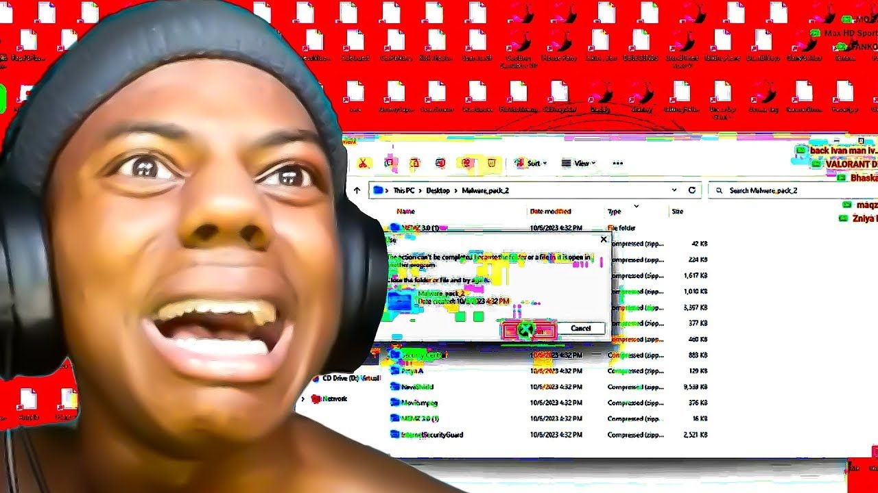 IShowSpeed FUNNY MOMENTS Downloads A VIRUS (*Bad Idea*) - YouTube
