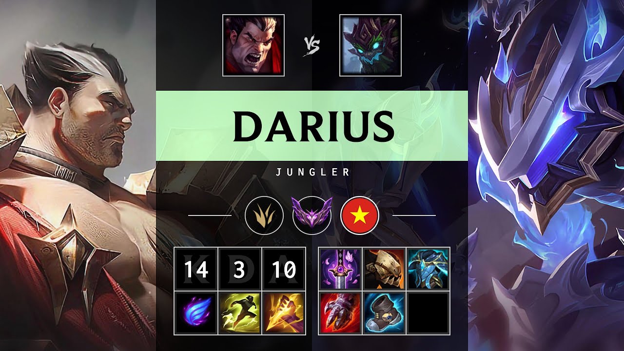 Darius Jungle vs Maokai - VN Master Patch 25.14 - YouTube