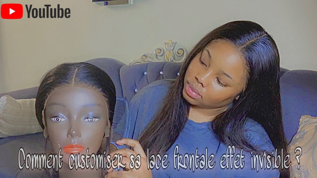 TUTO | COMMENT CUSTOMISER SA LACE FRONTAL ? EFFET NATUREL | TOUTES LES ...