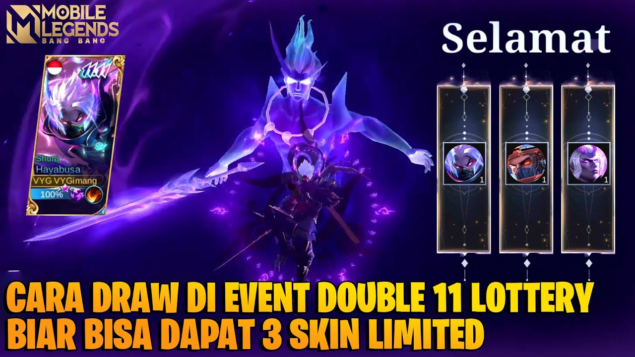 TUTORIAL DAPAT HAYABUSA SHURA DENGAN HARGA MURAH + BONUS 1 SKIN ...