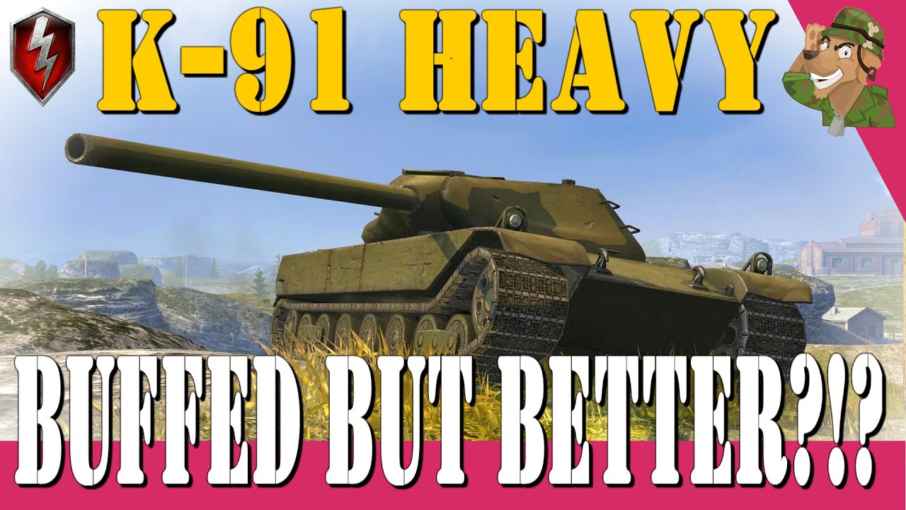 K-91 Heavy Tank Review | In Store Now | WoT Blitz [2019] - YouTube